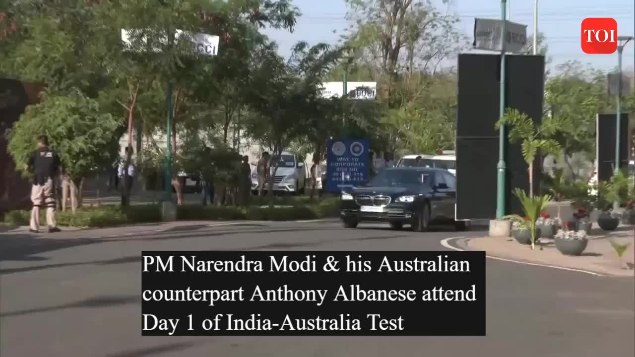 narendra modi: PM Narendra Modi & his Australian counterpart Anthony Albanese attend Day 1 of ...