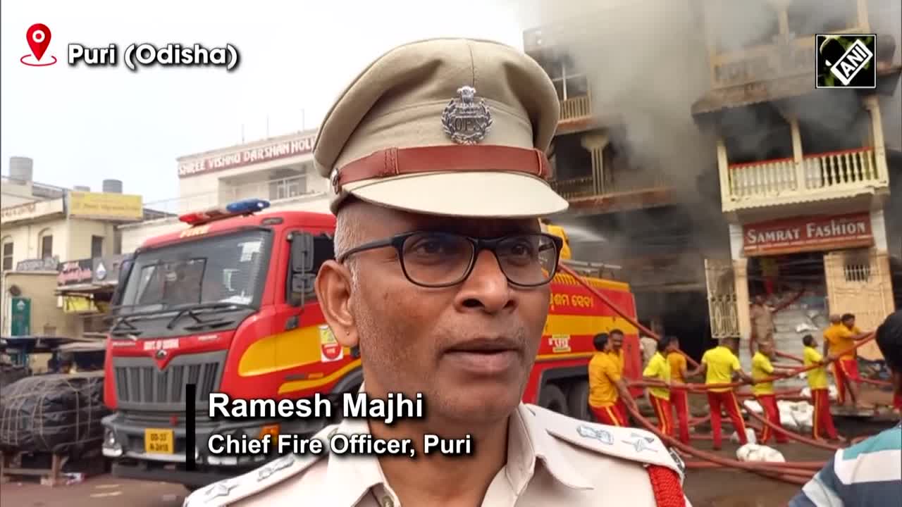 Situation under control, says Puri Chief Fire Officer Ramesh Majhi on fire incident
