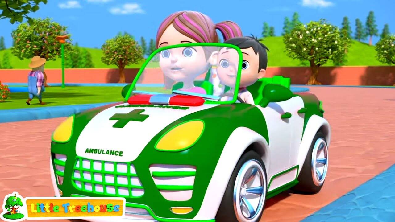 Watch Latest Kids English Nursery Rhymes 'Wheels On The Ambulance Go ...