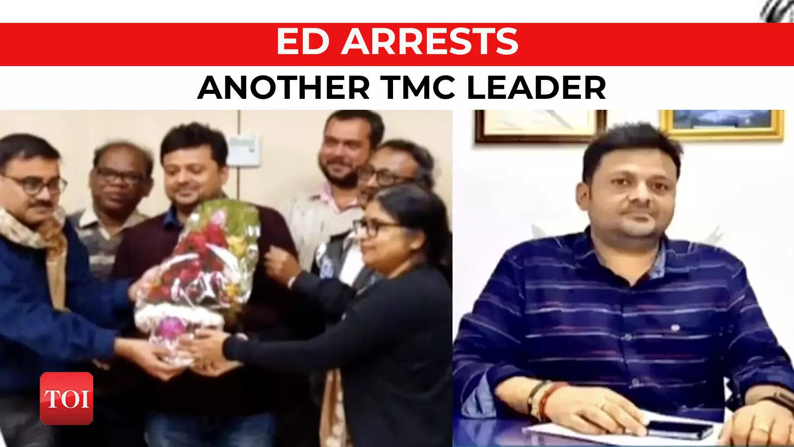 Bengal teachers’ recruitment scam: ED arrests another Trinamool leader Santanu Banerjee