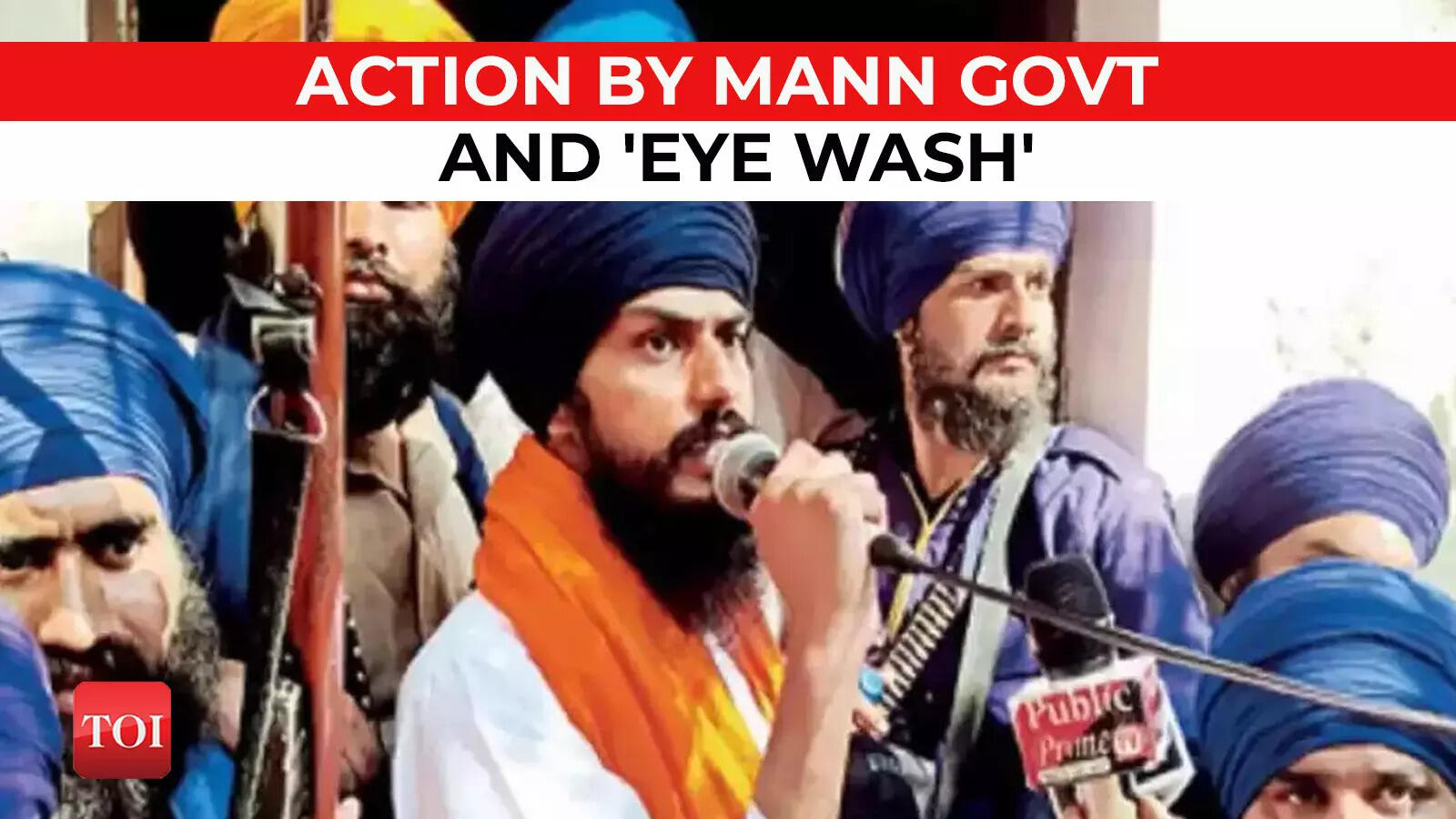 Punjab police cancel gun licence of Amritpal Singh's aide, opposition ...