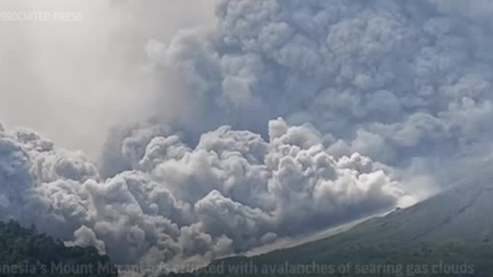 Watch: Indonesia’s most active volcano Merapi in new eruption