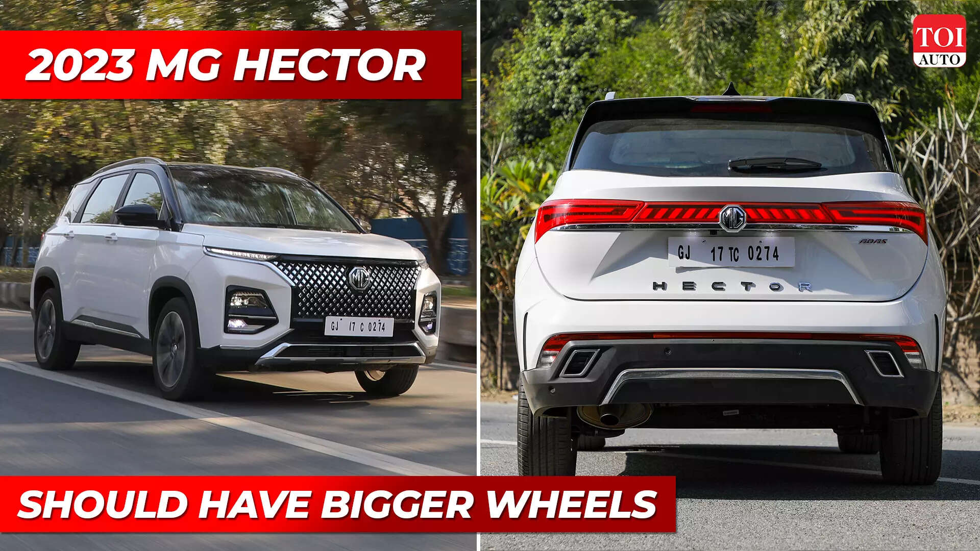 2023 MG Hector design changes explained | TOI Auto