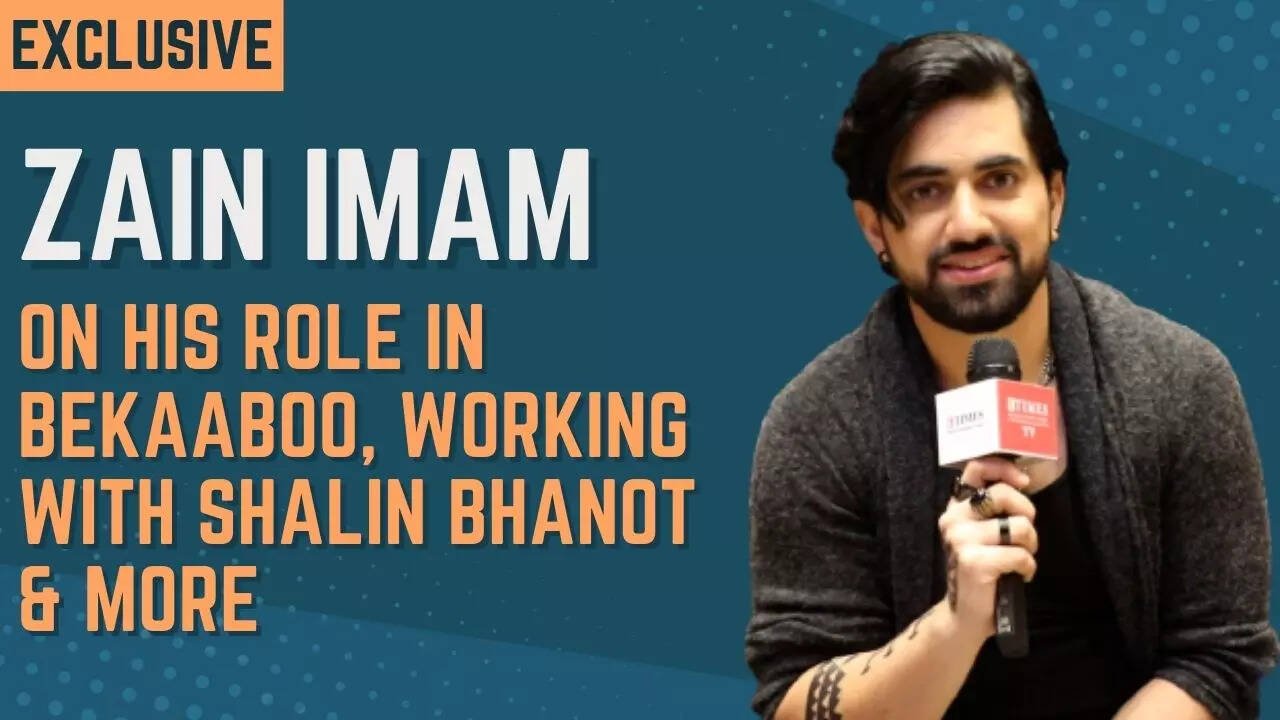 Zain Imam: Bekaaboo is different, it's about a rakshas and a pari ...