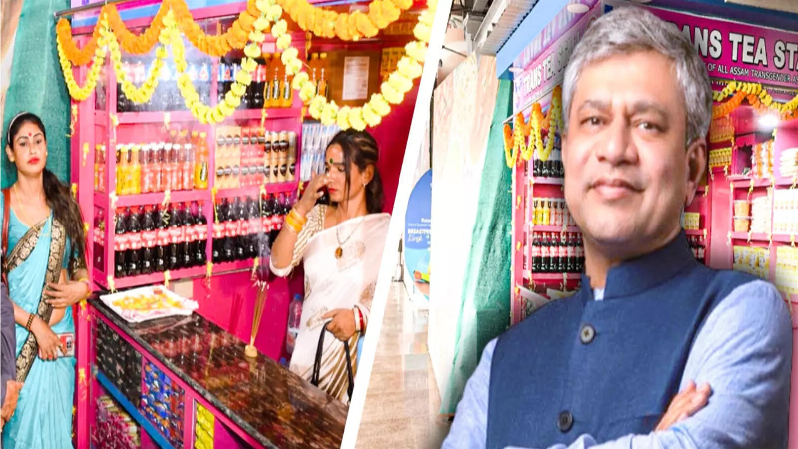 NEFR sets ups India’s first ‘Trans Tea Stall’ at Guwahati Railway station