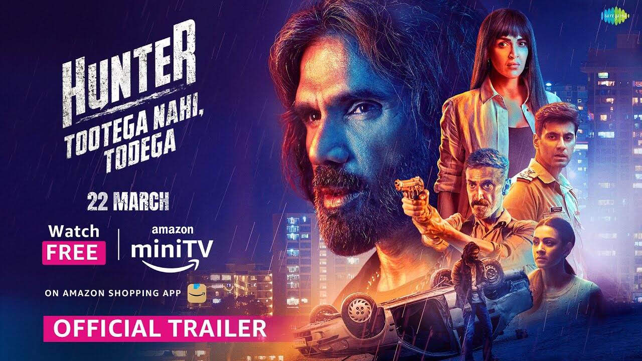 'Hunter' Trailer: Suniel Shetty, Esha Deol And Rahul Dev Starrer 'Hunter' Official Trailer