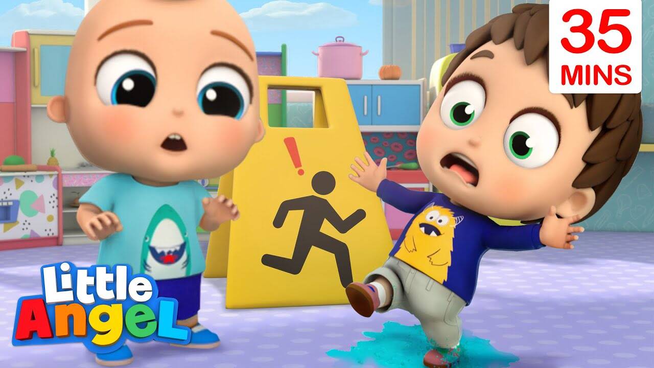 English Kids Poem: Nursery Song in English 'Watch Out For Dangers At ...