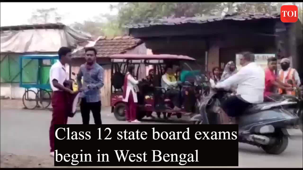 Class 12 state board exams begin in West Bengal