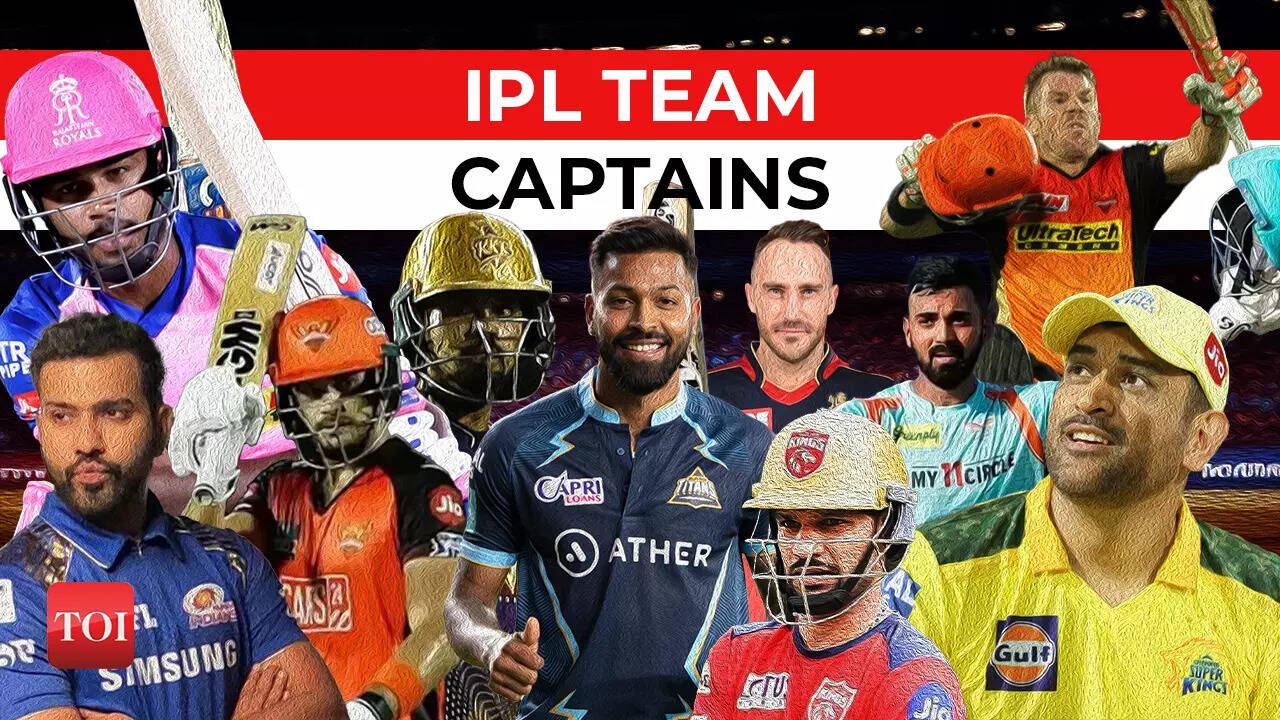 Rohit Sharma to Hardik Pandya, who are the captains of the ten IPL team ...