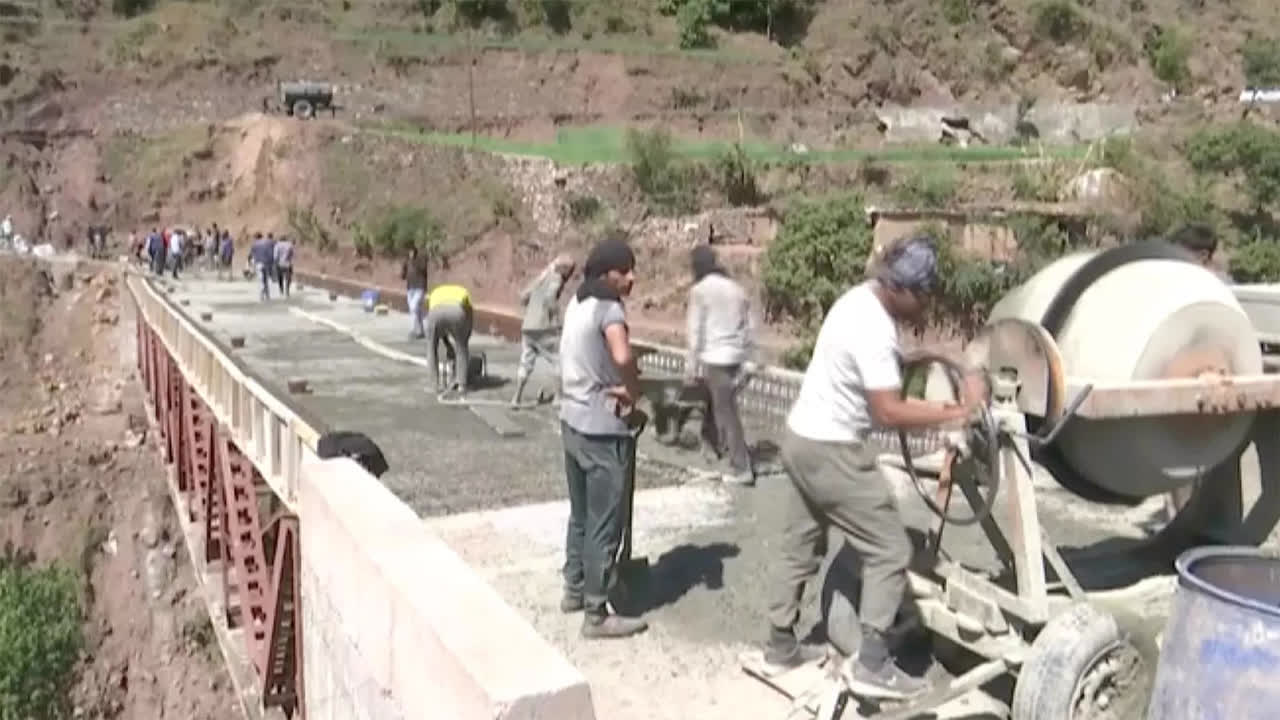 J&K: Remote areas in Rajouri get 40-meter-long bridge for the first ...