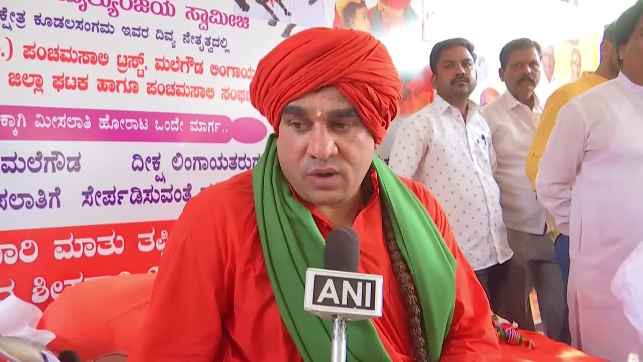 Jaya Mrityunjaya Swami to continue protest till declaration of code of ...