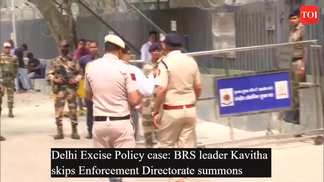 BRS leader Kavitha skips ED summons in Delhi Excise Policy case