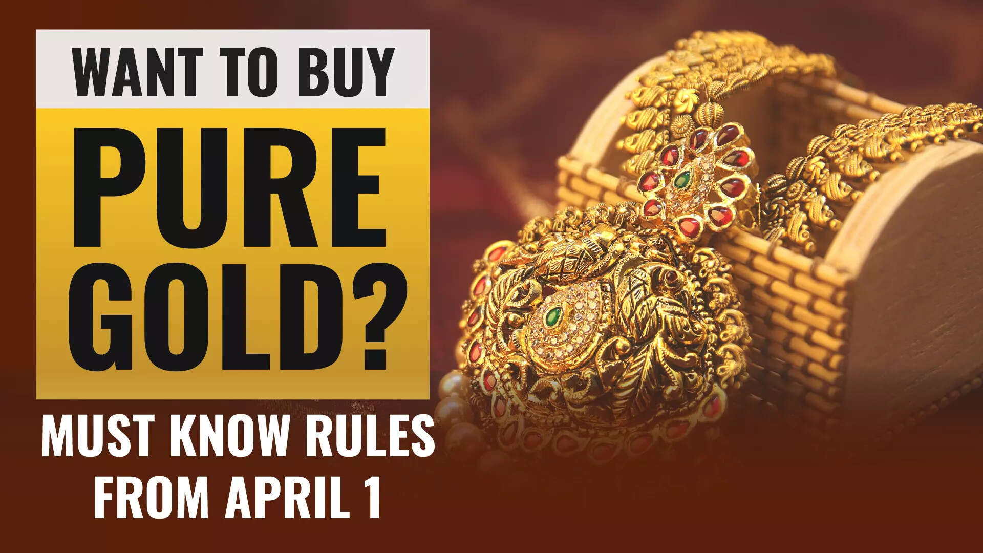 Gold jewellery: How to check gold purity stamp before buying; know new ...