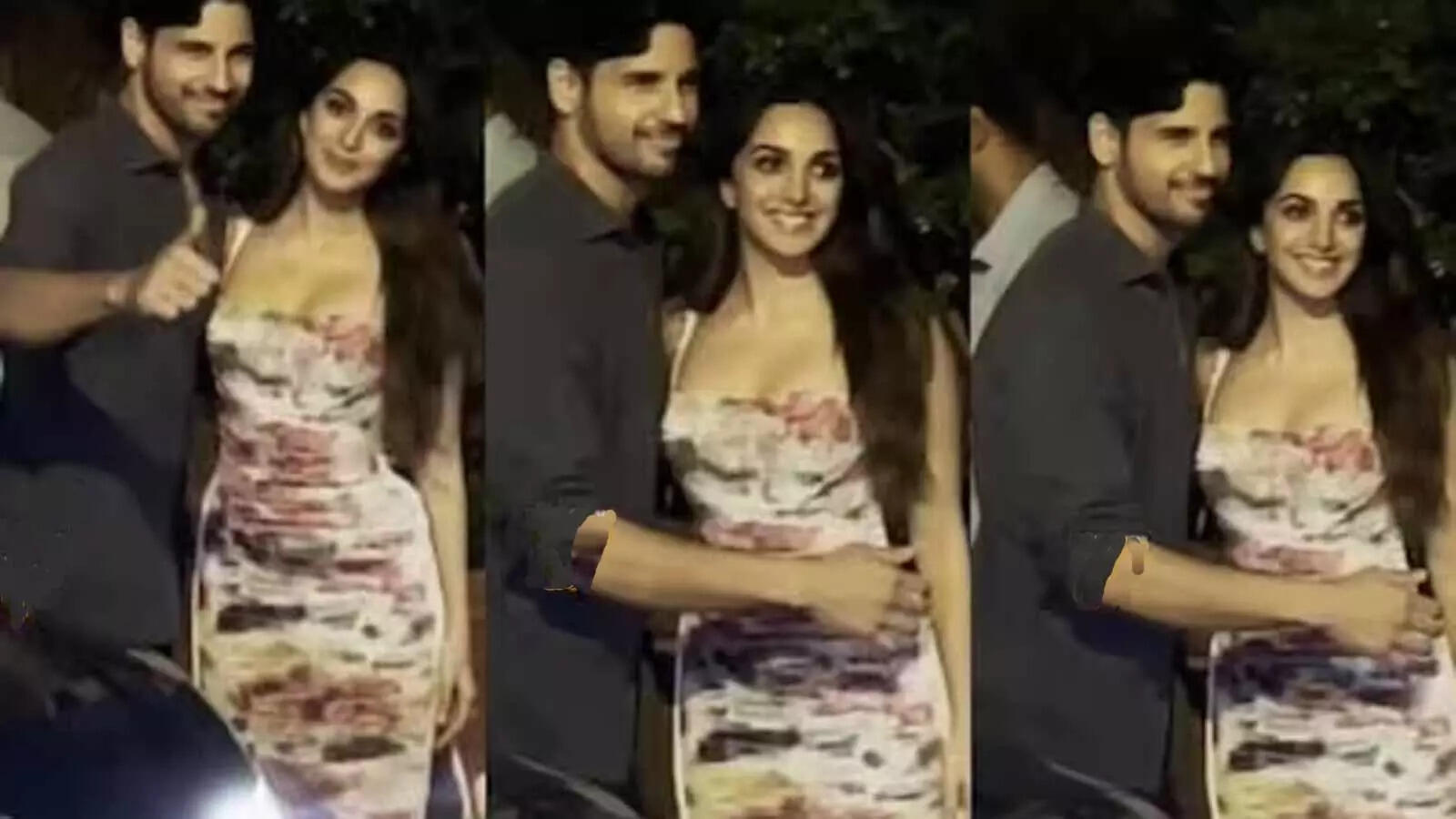 WATCH: Sidharth Malhotra gets cosy, holds Kiara Advani close as they ...