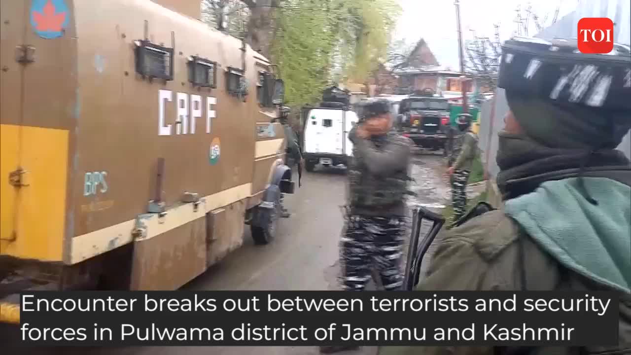 Jammu and Kashmir: Encounter breaks out in Pulwama, ops under way