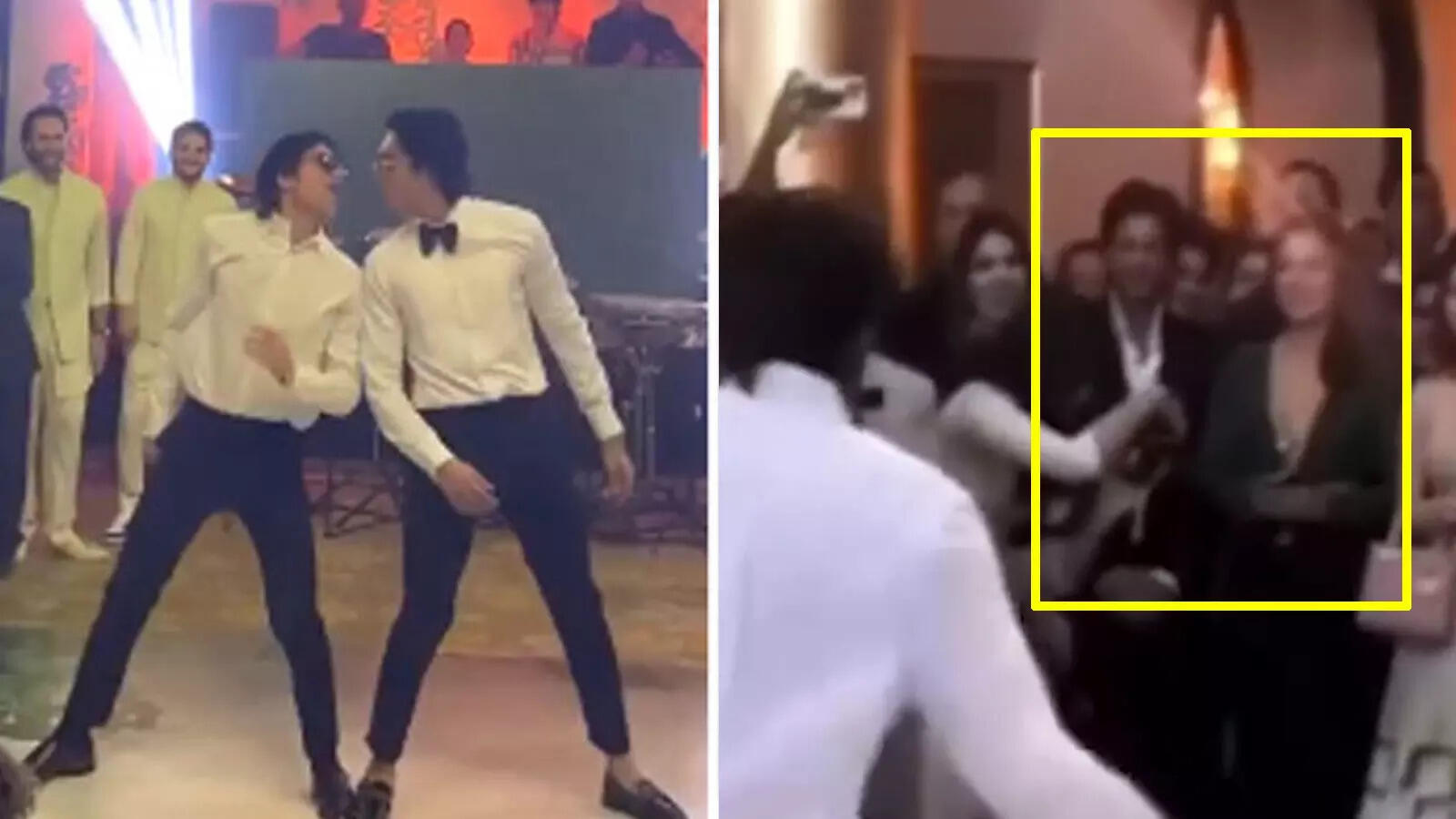 VIRAL video! Shah Rukh Khan and Gauri Khan enjoy Ahaan Panday and Karan ...