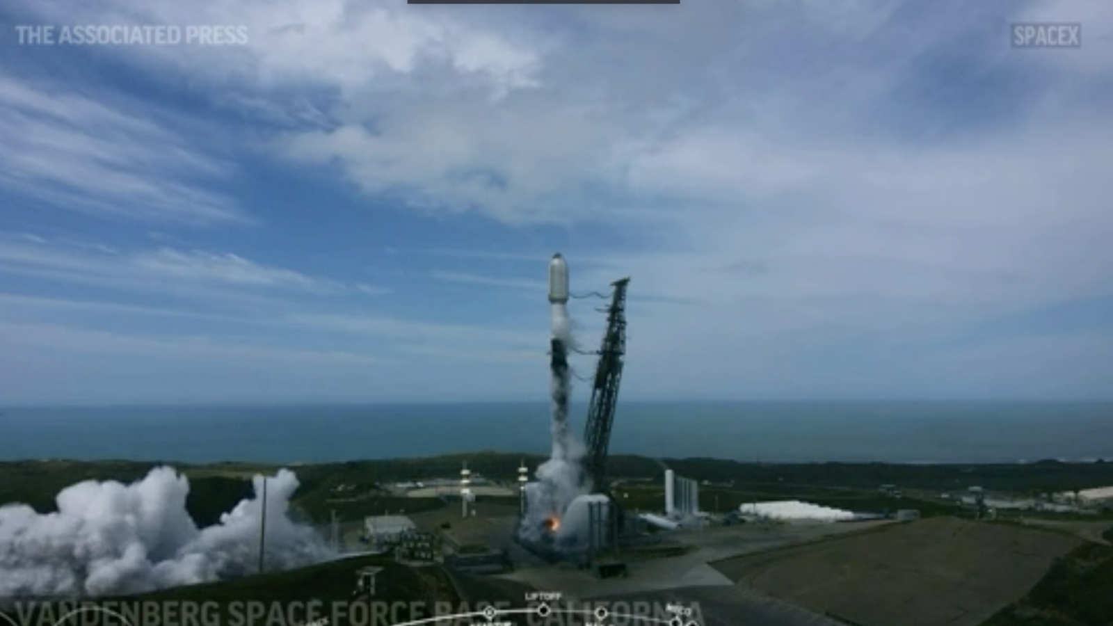 SpaceX launches Starlink satellites into space