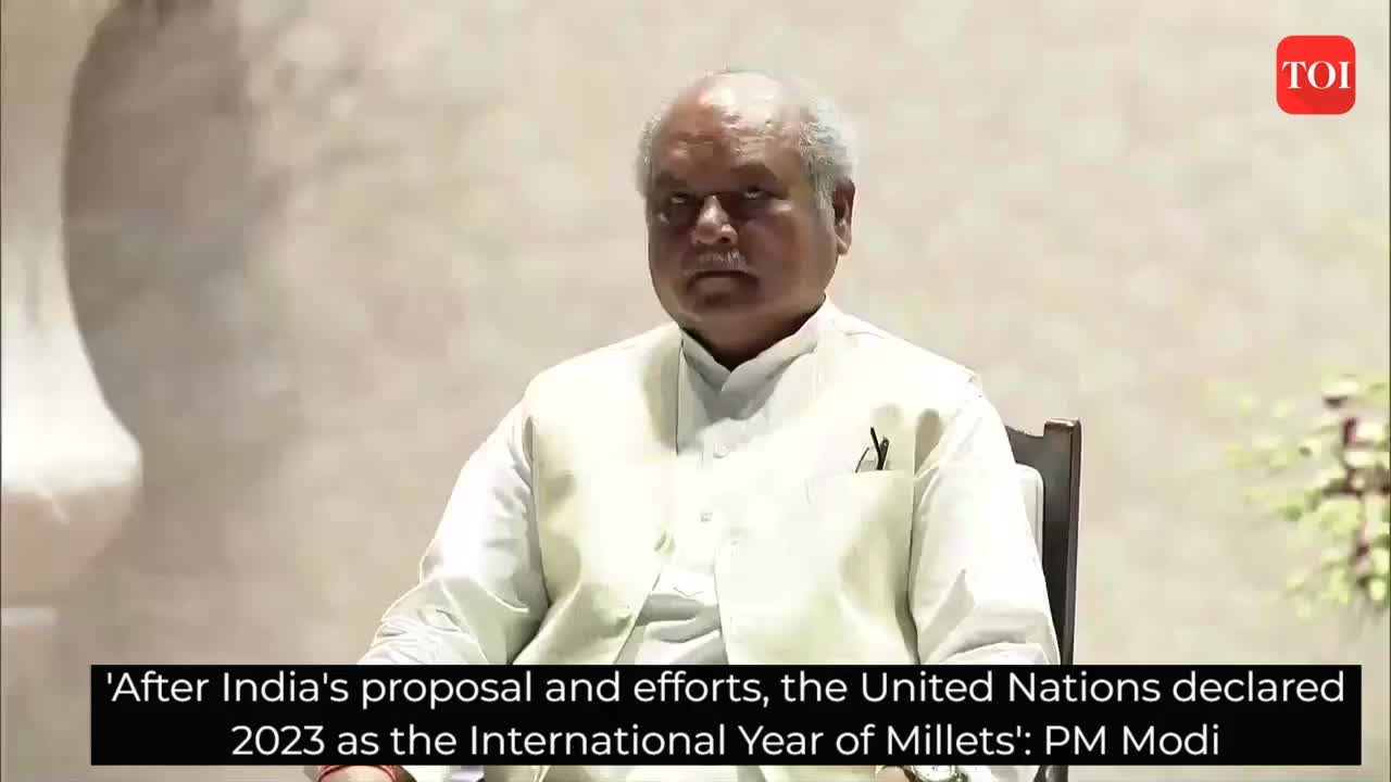 modi: PM Modi addresses at Global millets conference