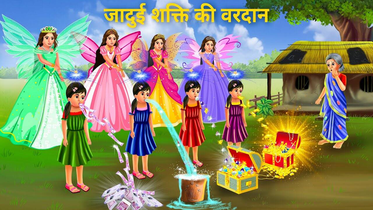 Watch New Children Hindi Story 'Pariyon Ki Kahani' For Kids - Check Out Kids Nursery Rhymes And ...
