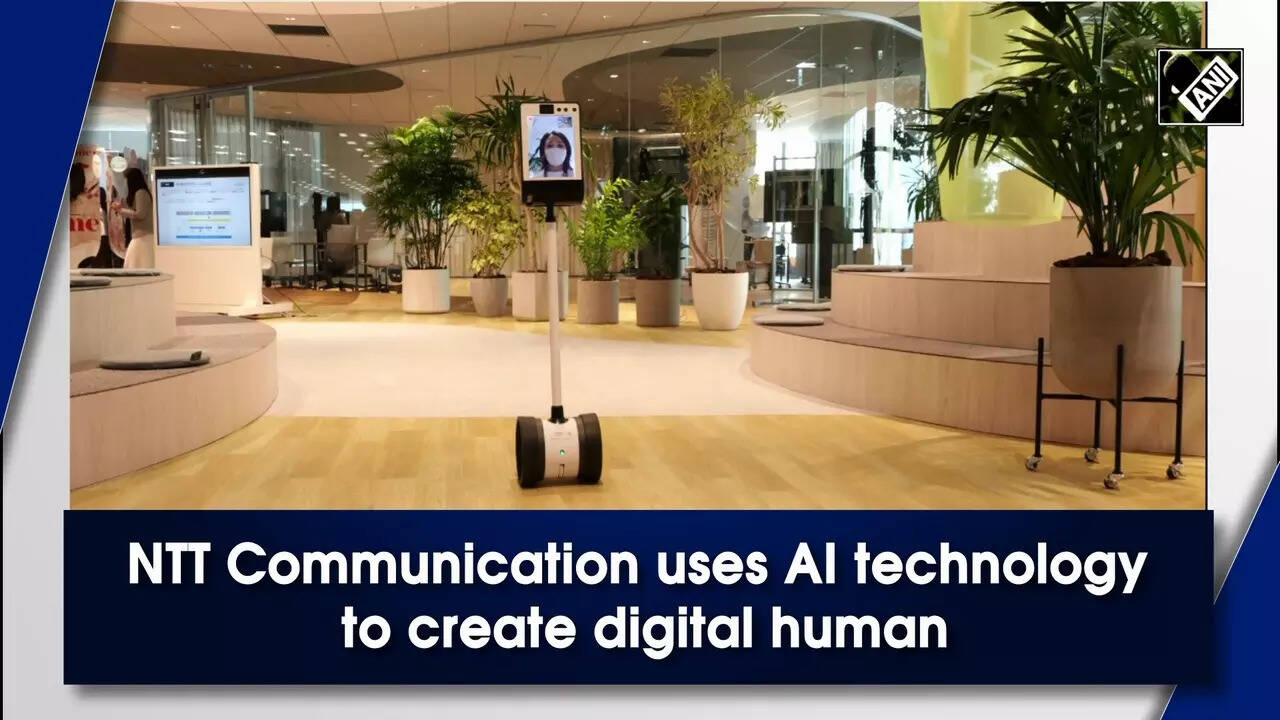 ntt: NTT Communication uses AI technology to create digital human