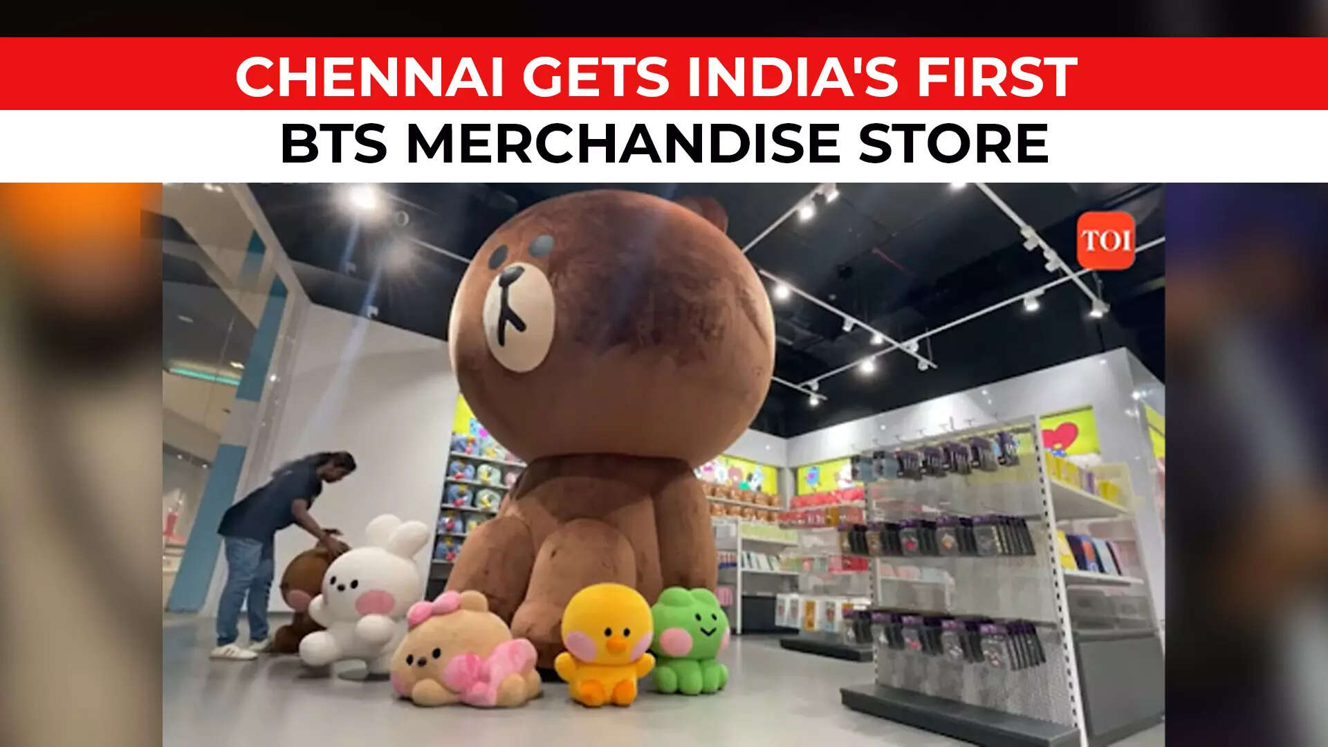 India's first BTS merchandise store opened in Chennai