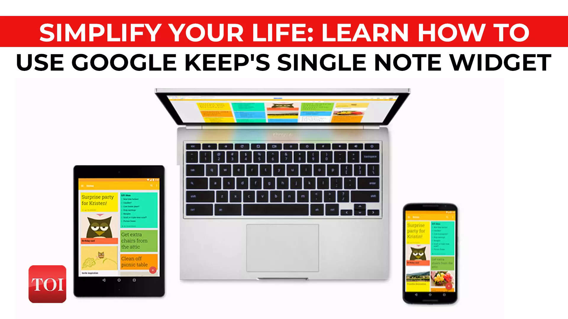 google keep: Step-by-Step Tutorial: How to Use the Single Note Widget ...