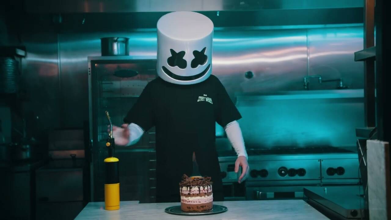 Watch Latest English Official Music Video Song 'Again' Sung By Marshmello