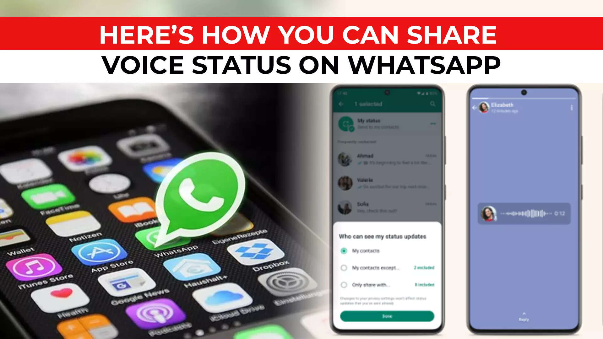 android: Learn How to Share Voice Status on WhatsApp for Android and iOS