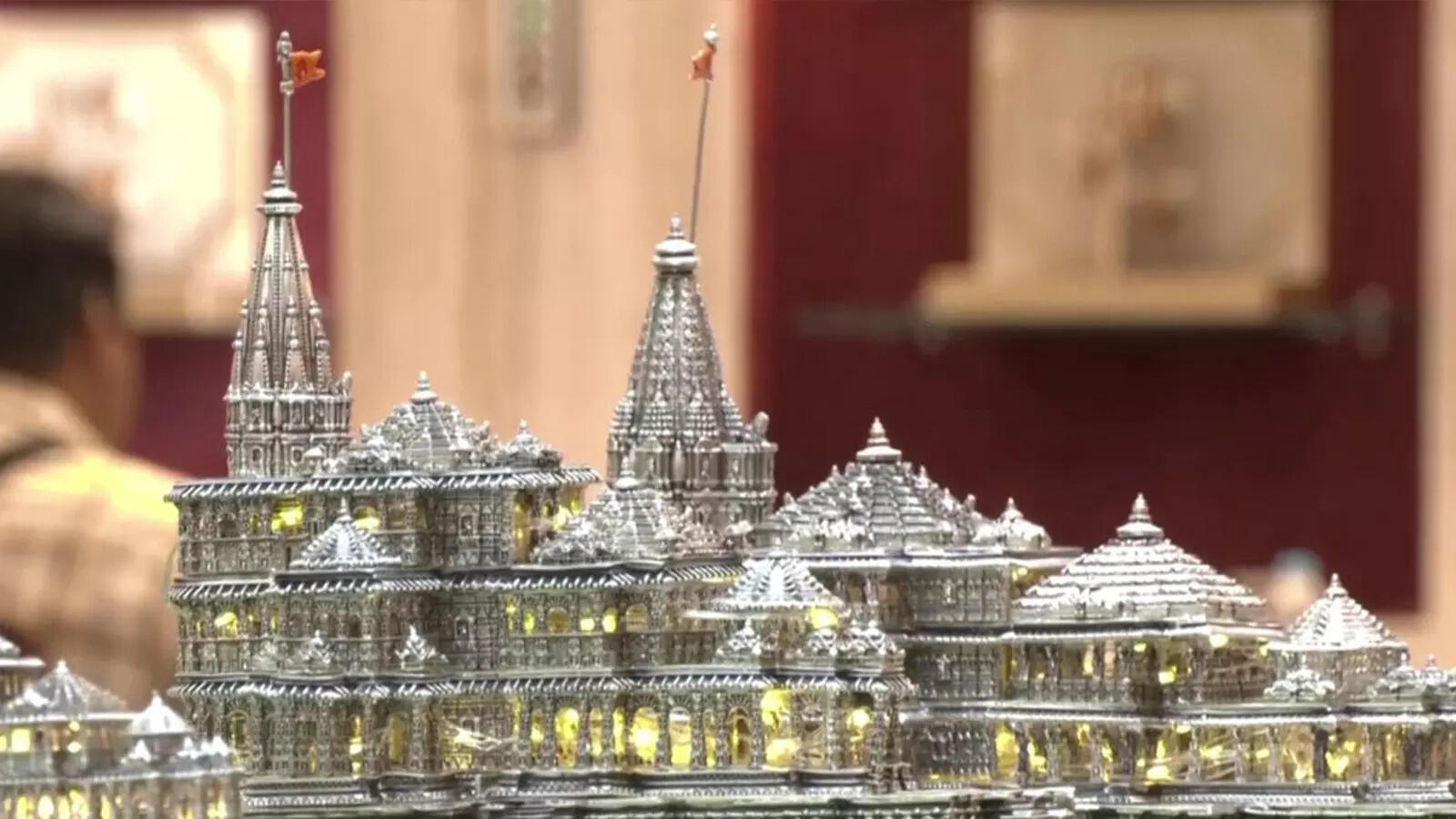 silver: Gujarat: Surat jeweller selling ‘Ram Temple’ made of Silver