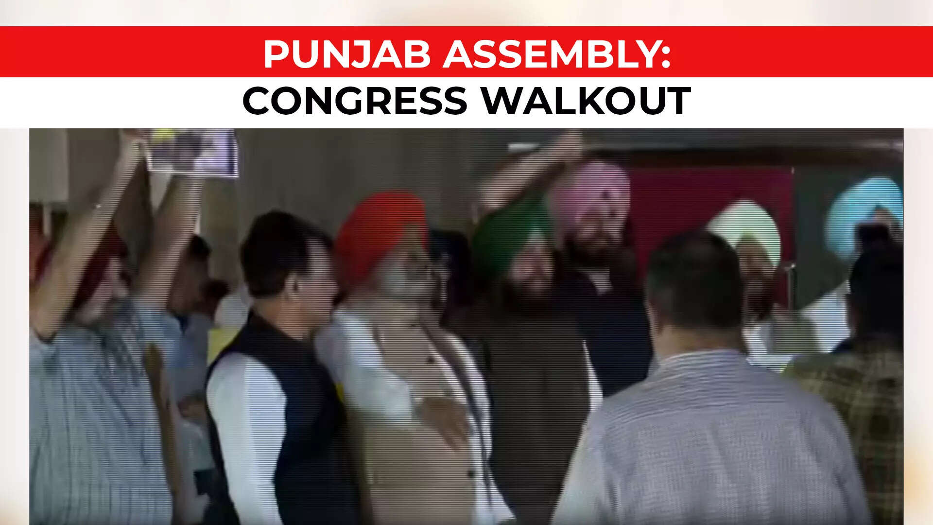 Congress stages walkout from Punjab Assembly as speaker disallows motion
