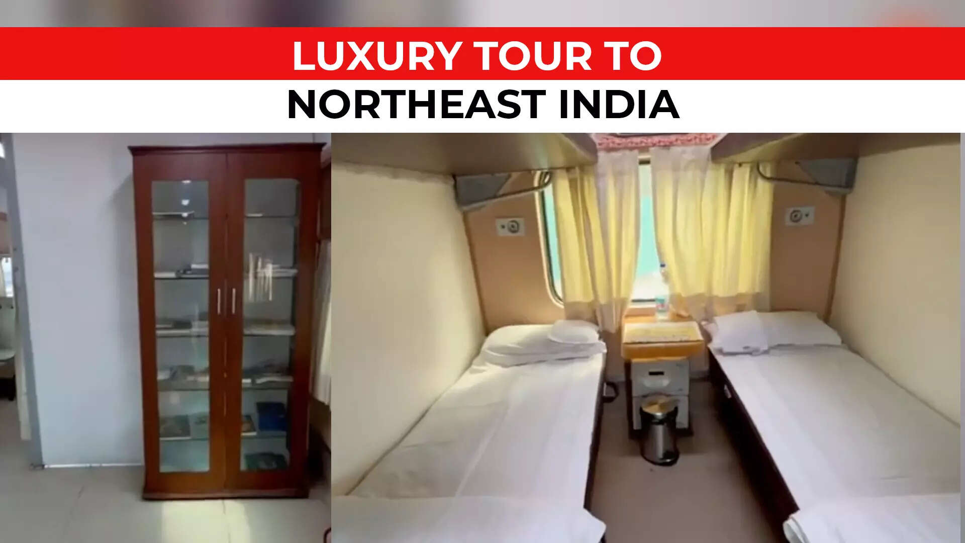 Watch: Inside view of Indian Railway's 'Bharat Gaurav' deluxe train ...