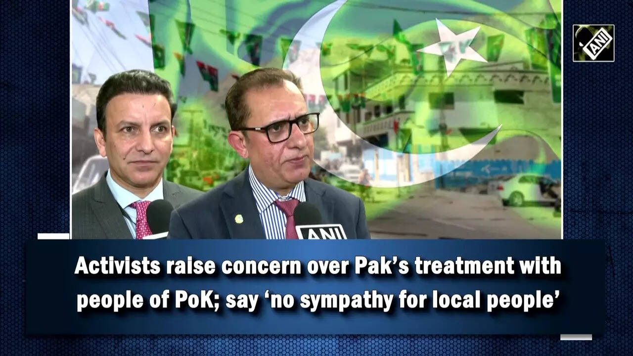 Activists raise concern over Pak’s treatment with people of PoK; say ...