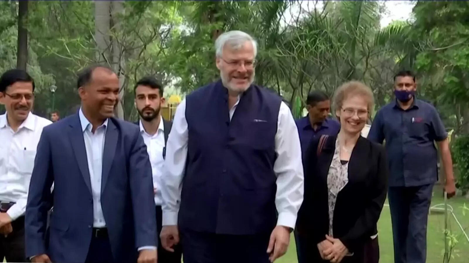 Delhi: Israel Ambassador to India inaugurates Drip irrigation system at ...
