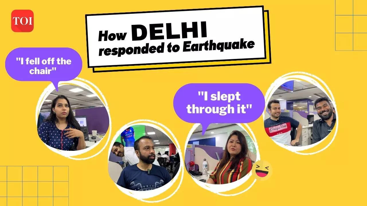 Delhi Earthquake: This is how people of Delhi-NCR reacted to the tremors