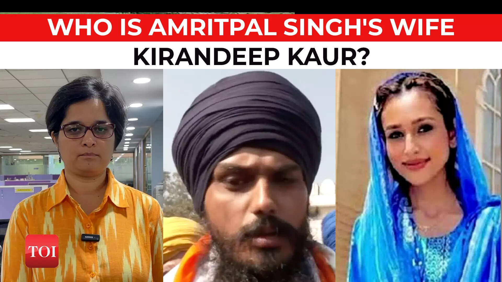 Who is Kirandeep Kaur, Amritpal Singh's wife? Why Police is questioning ...