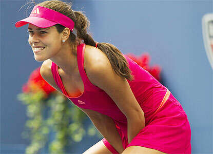 Babes on court at US Open