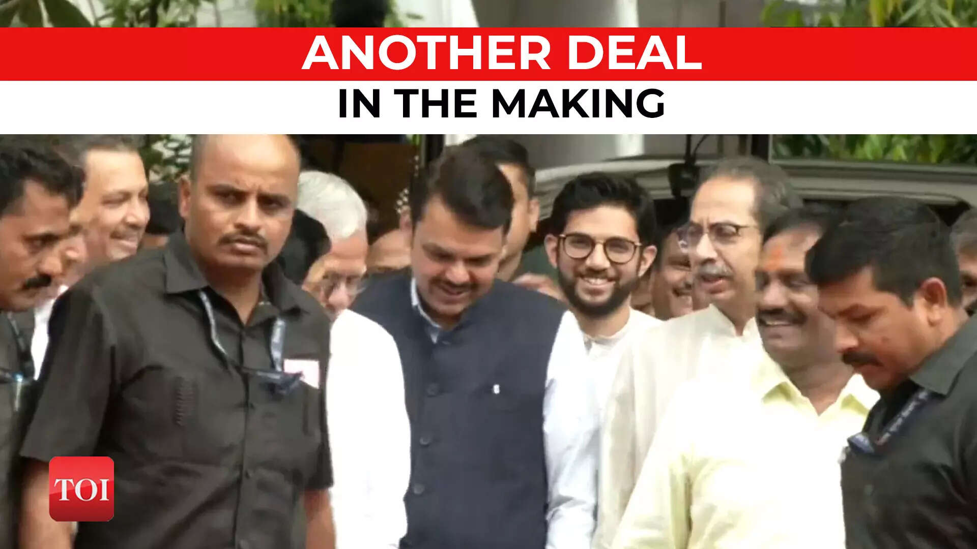 Maharashtra Deputy CM Devendra Fadnavis and former CM Uddhav Thackeray share light moments at ...