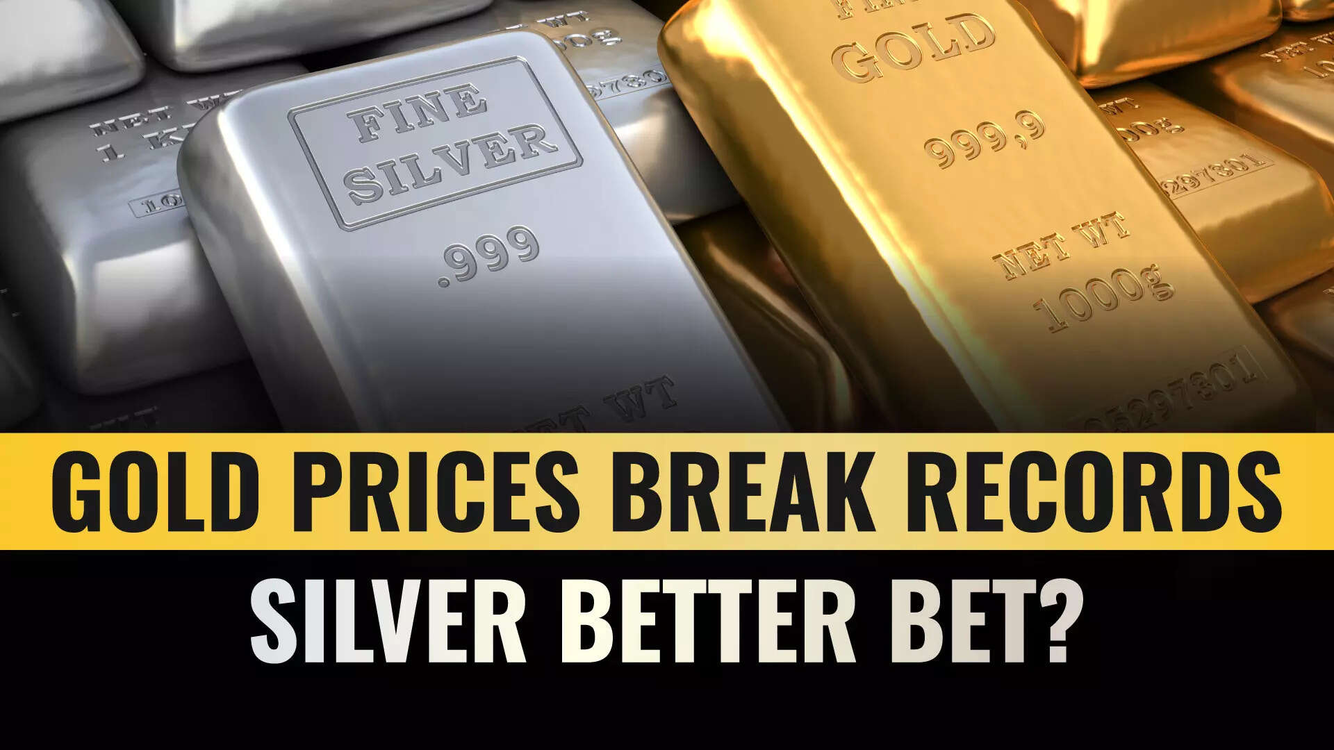 Gold rate today at new high but is silver priced for better investment ...