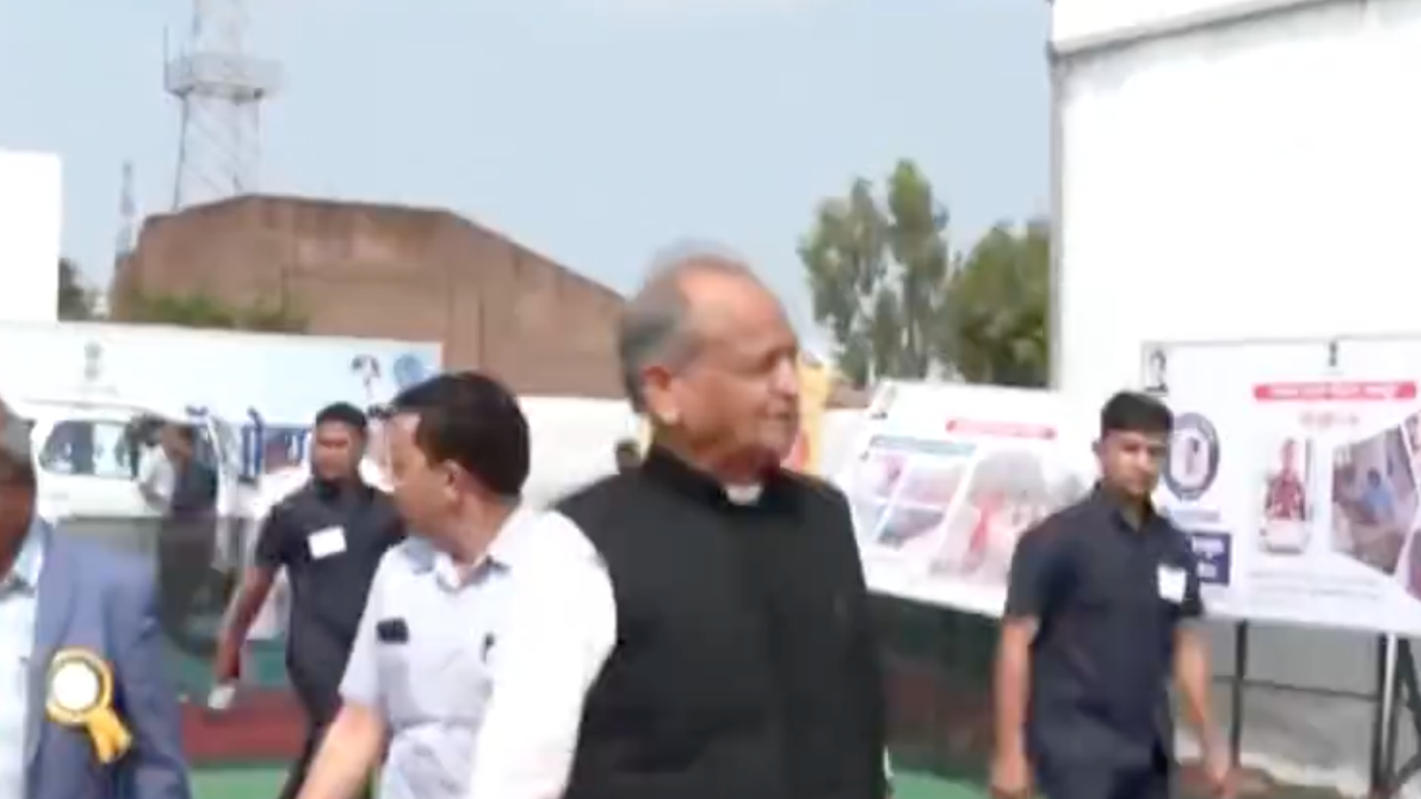 Rajasthan CM Ashok Gehlot attends Mega Job Fair in Jaipur