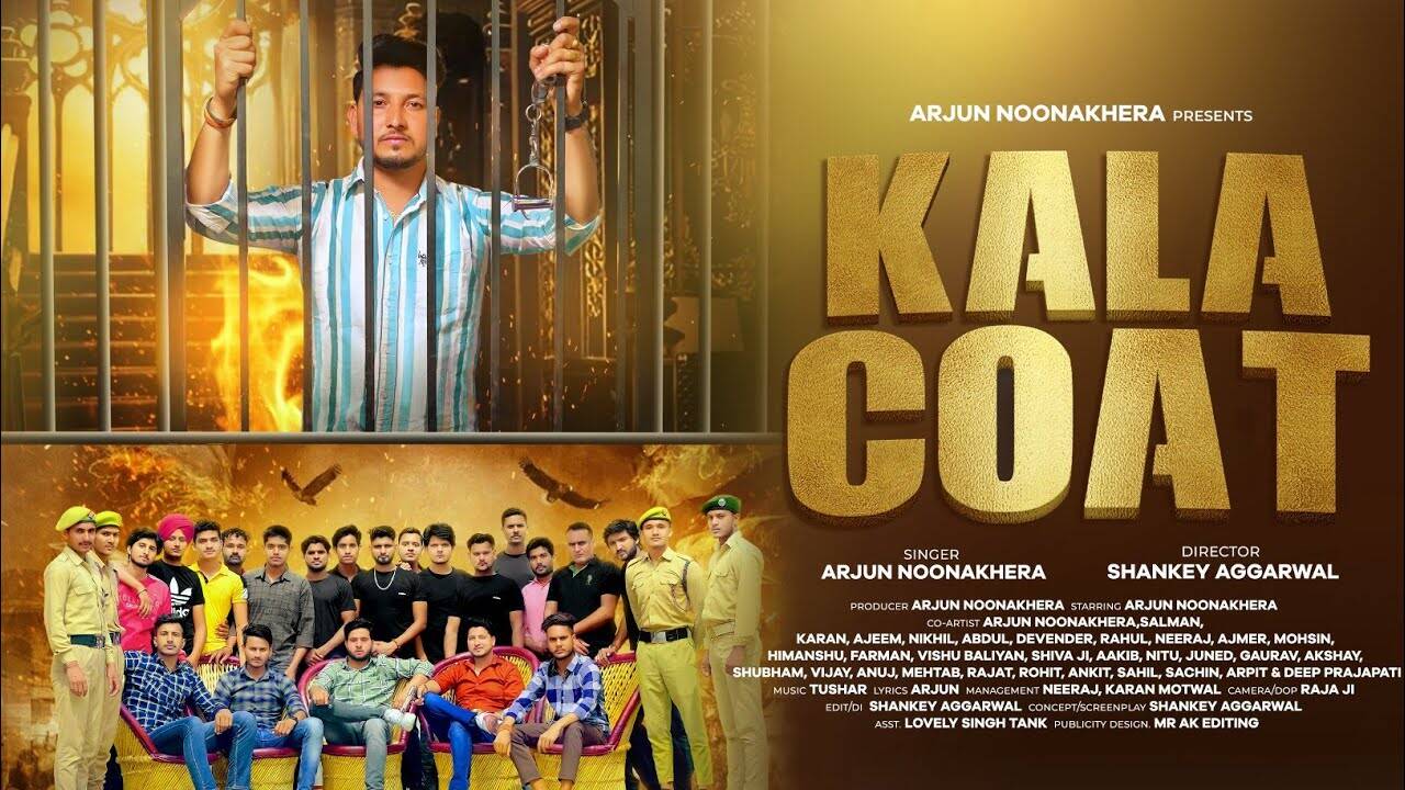 Watch Latest Haryanvi Song 'Kala Coat' Sung By Arjun