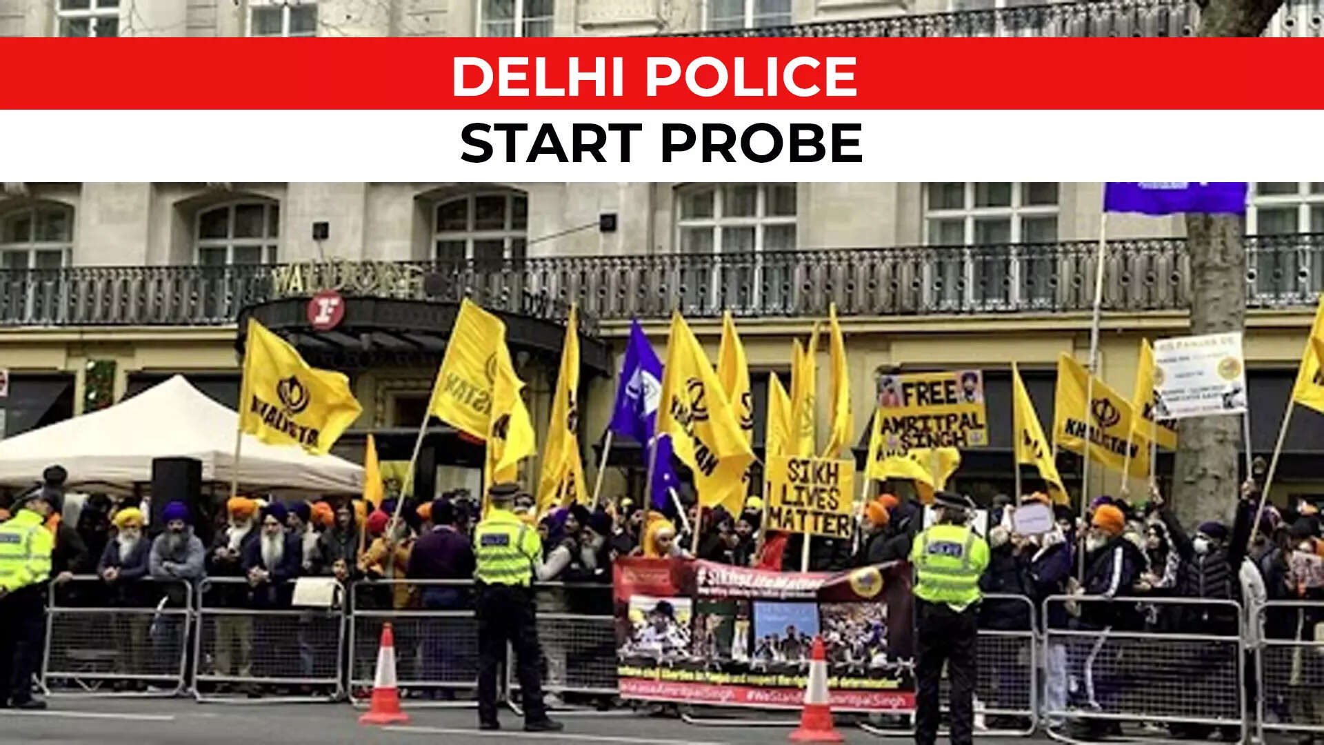 Indian High Commission vandalism: MHA asks Delhi Police to take action