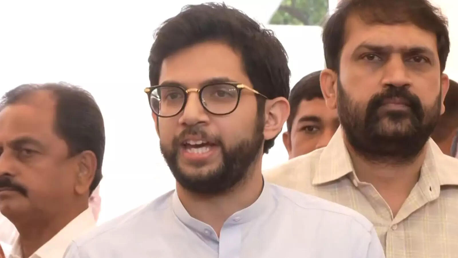 “CM stands for corrupt man,” Aaditya Thackeray's jibe at Eknath Shinde
