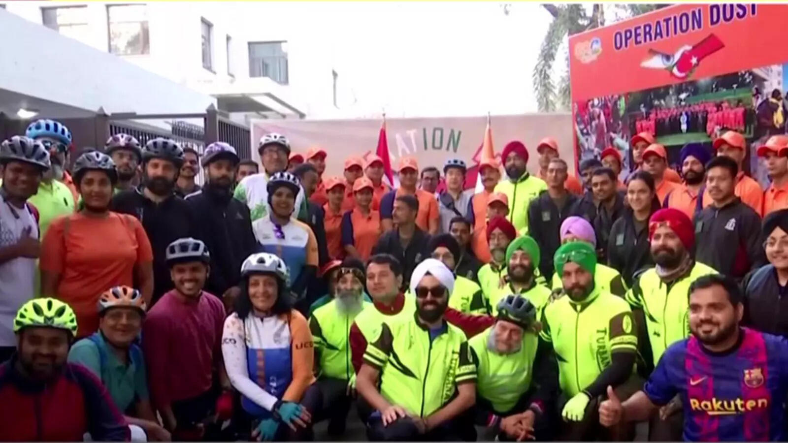 operation dost: Delhi: CIC, Turkish Embassy organise cycling event in ...