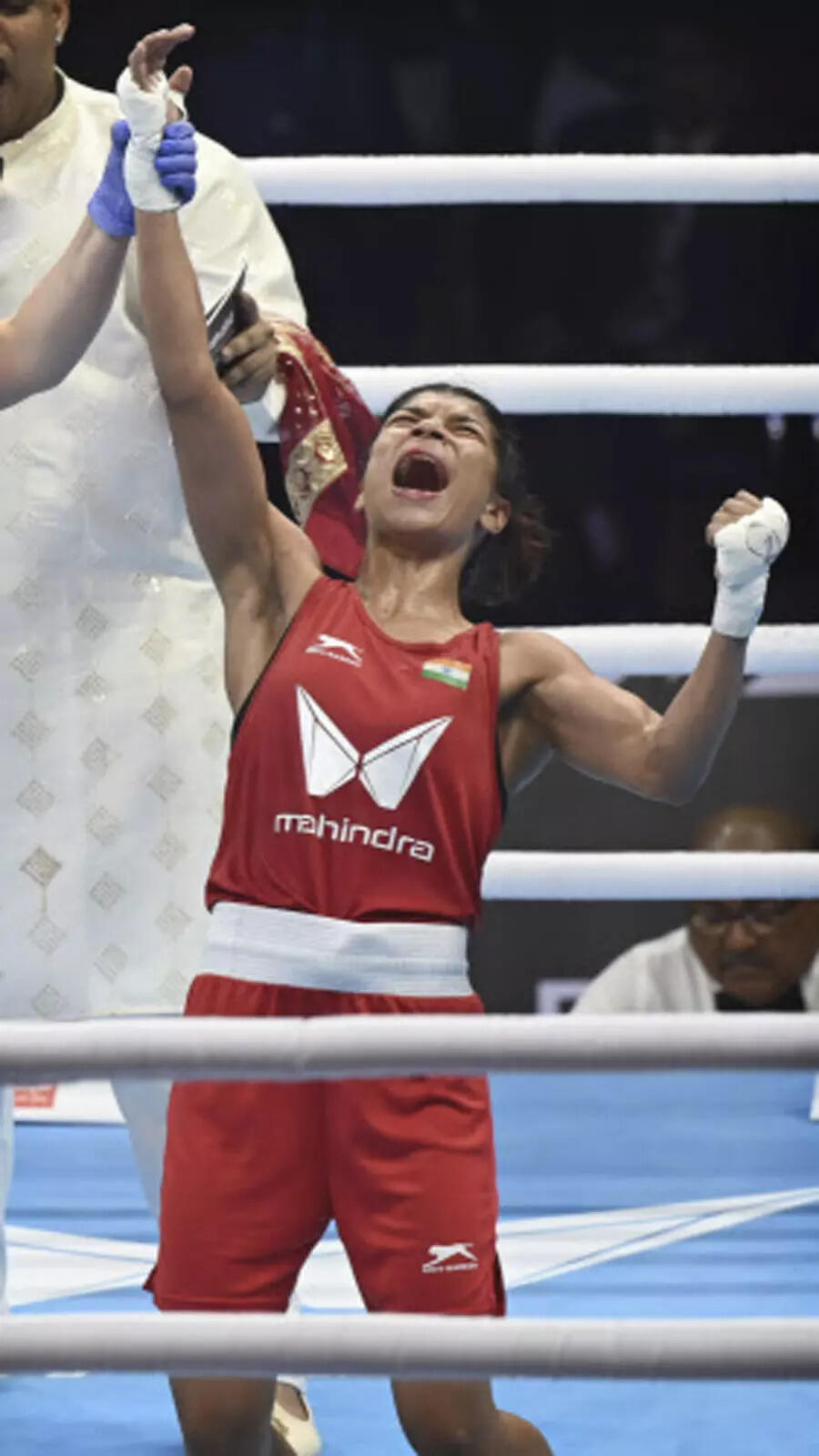 Women's World Boxing Championships: Nikhat Zareen defends Worlds crown ...