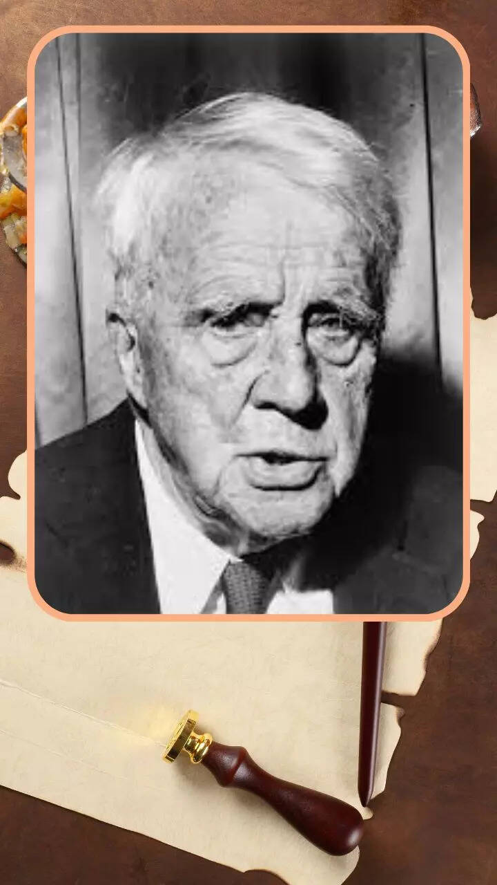 Robert Frost Colour Photo