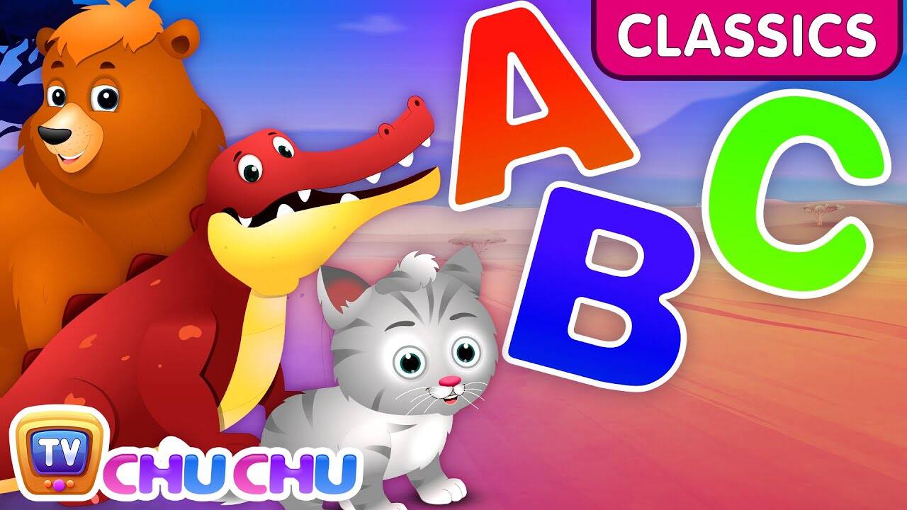 Nursery Rhymes in English: Children Video Song in English 'ABC Alphabet ...