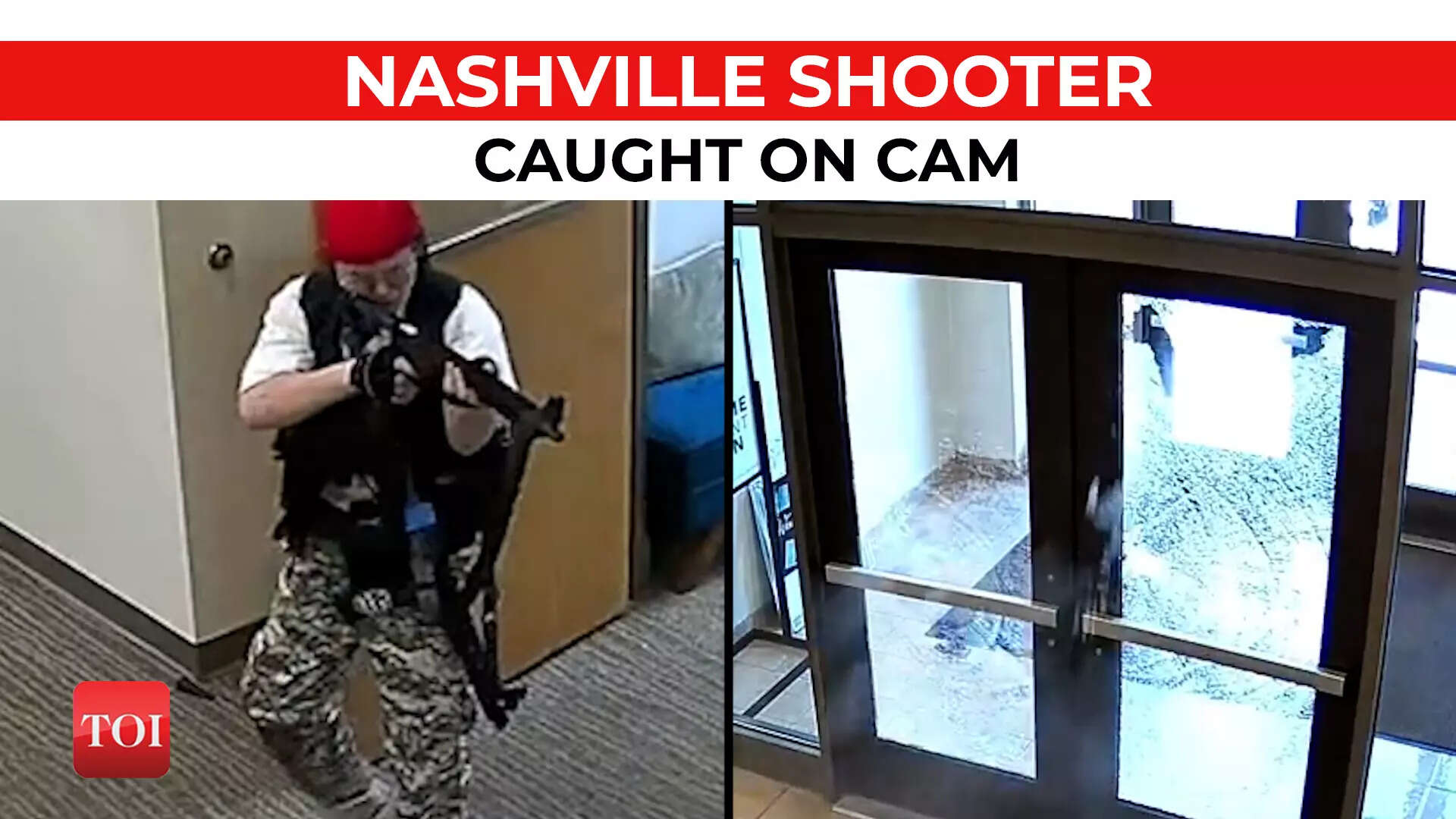 Watch Nashville Shooter Who Killed Six Caught On Camera