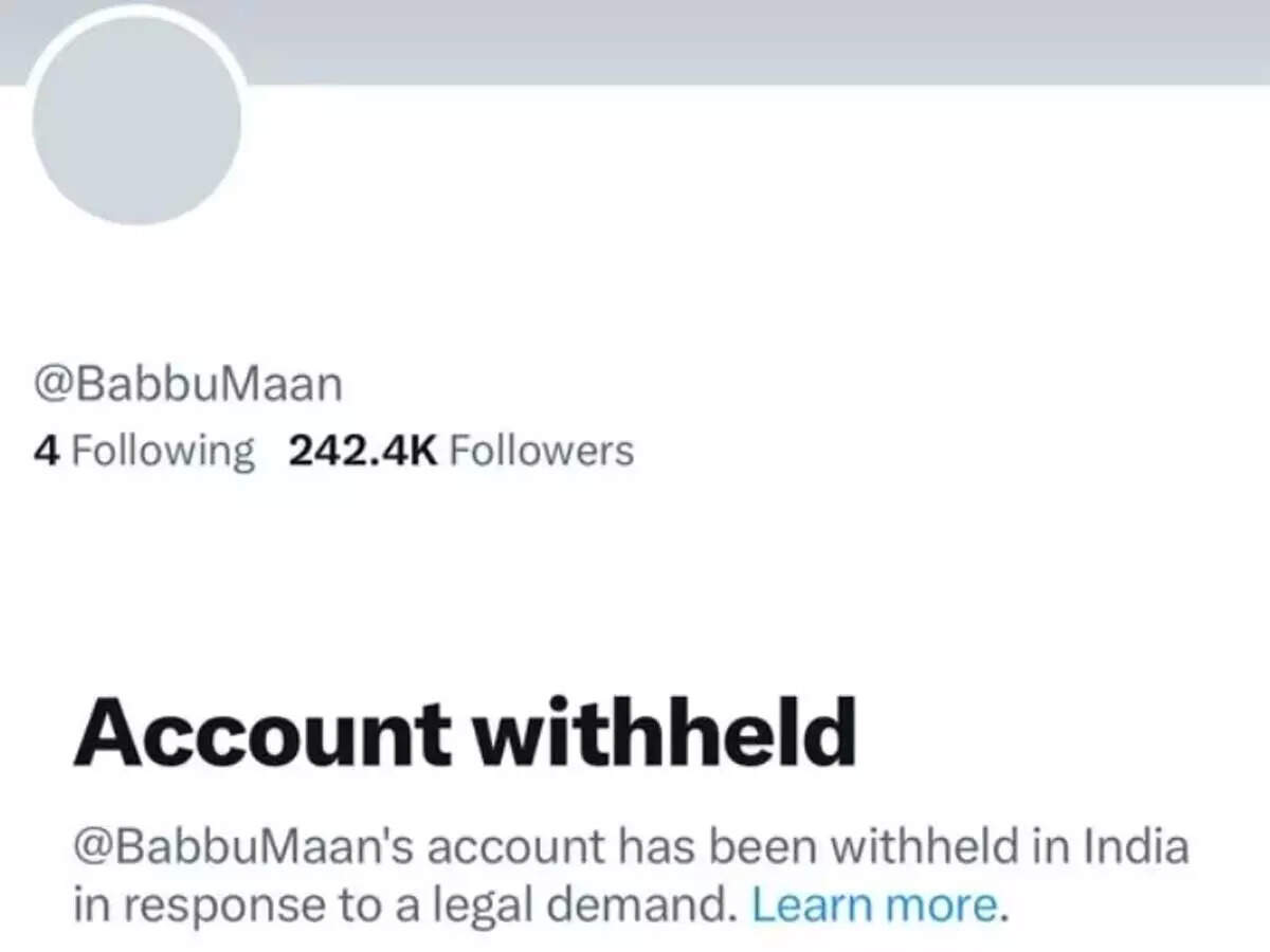 Punjabi singer Babbu Maan’s Twitter account gets banned | Punjabi Movie ...