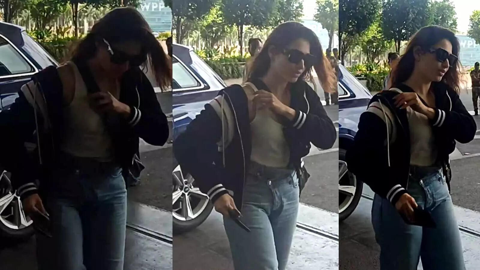 Oops! Tamannaah Bhatia saves herself from an EMBARRASSING moment, poses ...