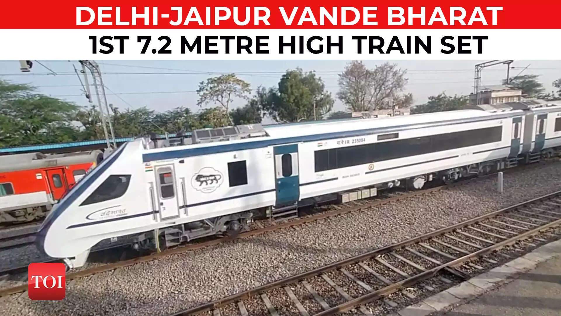 Vande Bharat: Delhi-Jaipur-Ajmer train is world’s first 7.2 metre high ...